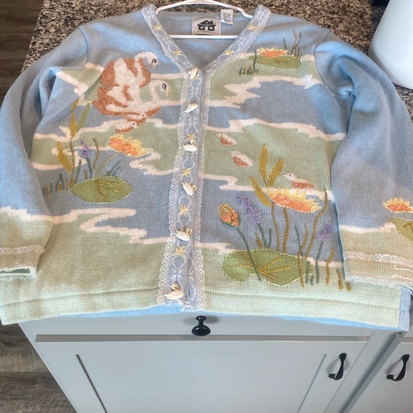 Storybook Knits | Sweaters | Storybook Knits Swan Cardigan | Poshmark